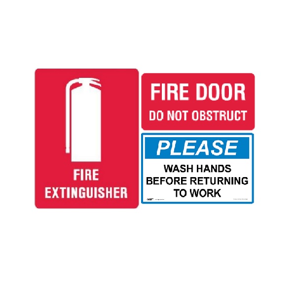 Top 5 types of safety signs for your workplace: Signet