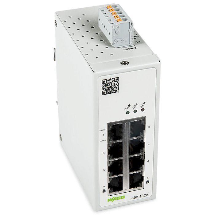 WAGO - Ethernet Switches, Gateways & Routers I Industrial Switch 852 ...