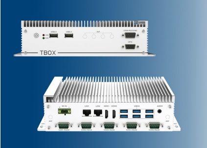 CyberVisuell Fanless Industrial PC | TBOX-12Tx5 for sale from ESIS ...