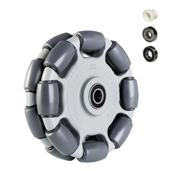 125mm Double (R2) Wheels | Rotacaster Omni-Wheels Multi Directional ...