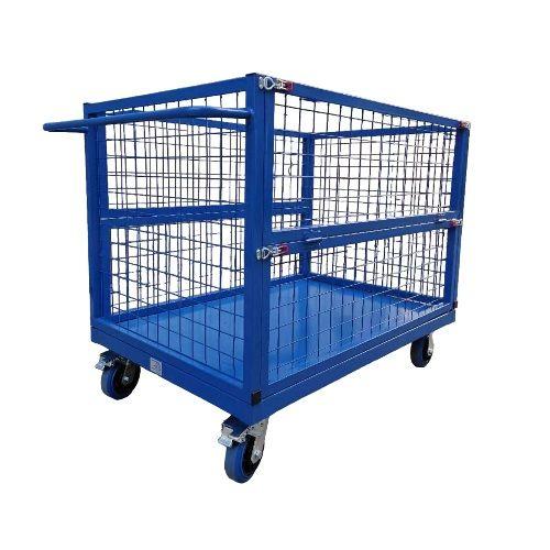 Mitaco Cage Trolley- Fold Down Sides- 500kg Capacity for sale from ...
