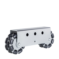 125mm Quad (R4) Wheels | Rotacaster Omni-Wheel Multi-Directional