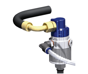 The advantage of using a through-spindle coolant