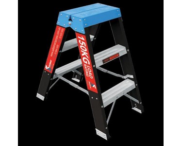 SafeSmart Access Ladders | Fibreglass Double-Sided Step Ladder - Trade ...